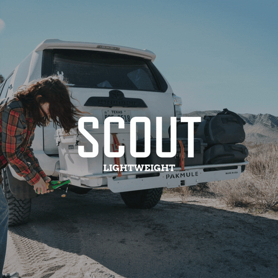 Heavy-Duty Hitch Cargo Carriers | PAKMULE - Made in the USA – PAKMULE